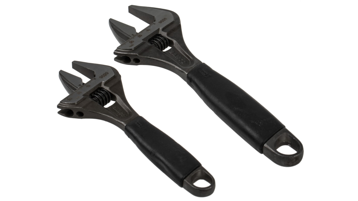 9029/31 | Bahco Adjustable Spanner, 218.0 mm Overall, 32mm Jaw Capacity ...