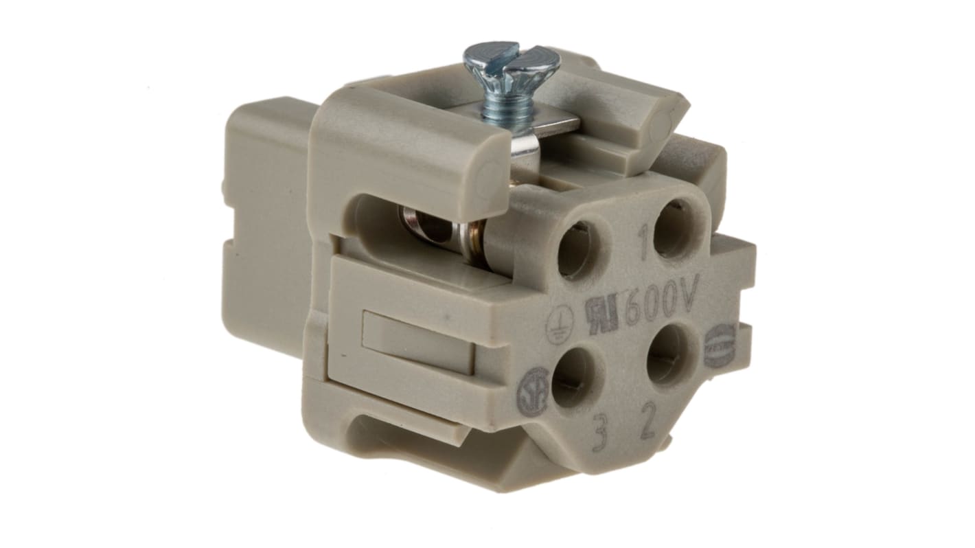 09200032711 | HARTING Heavy Duty Power Connector Insert, 10A, Female ...