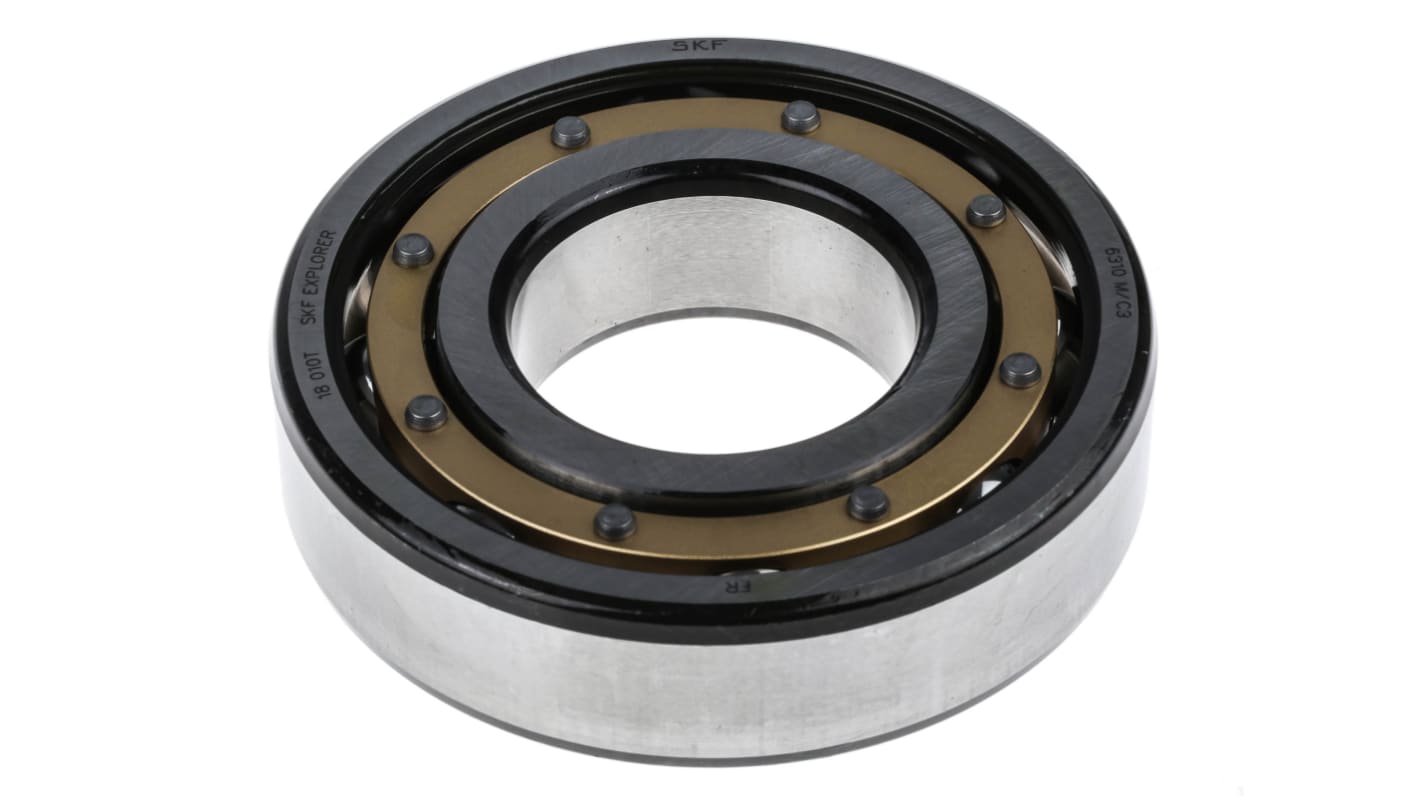 SKF 6310 M/C3 Single Row Deep Groove Ball Bearing- Open Type 50mm I.D ...
