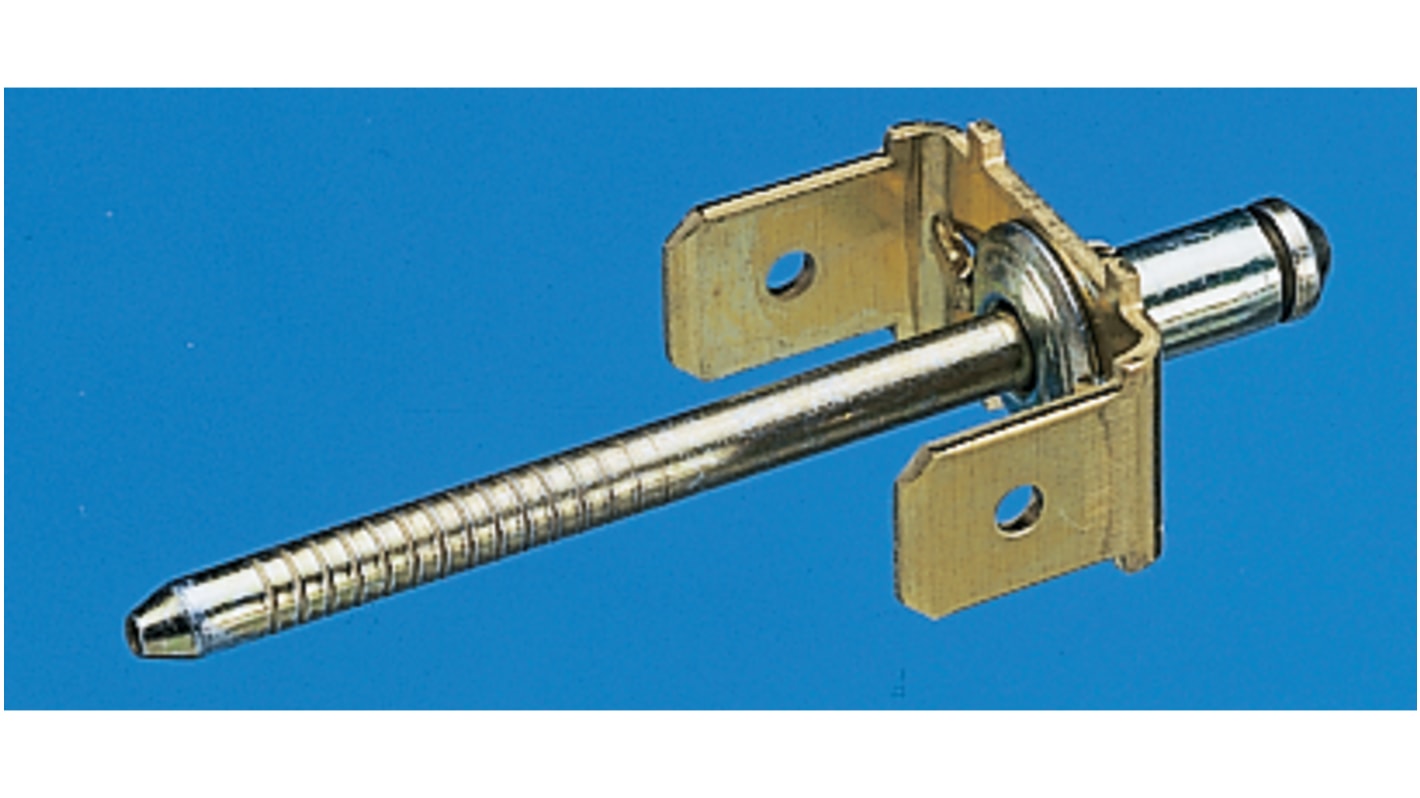0BN11-00509 | Textron Galvanised, Yellow Passivated Steel Earth Tab ...