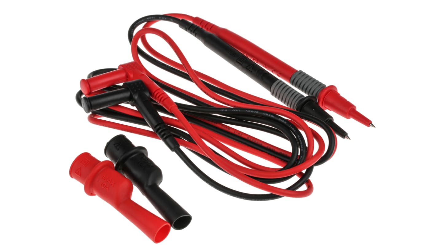 RS PRO Test Lead Kit, CAT III, 10A | RS