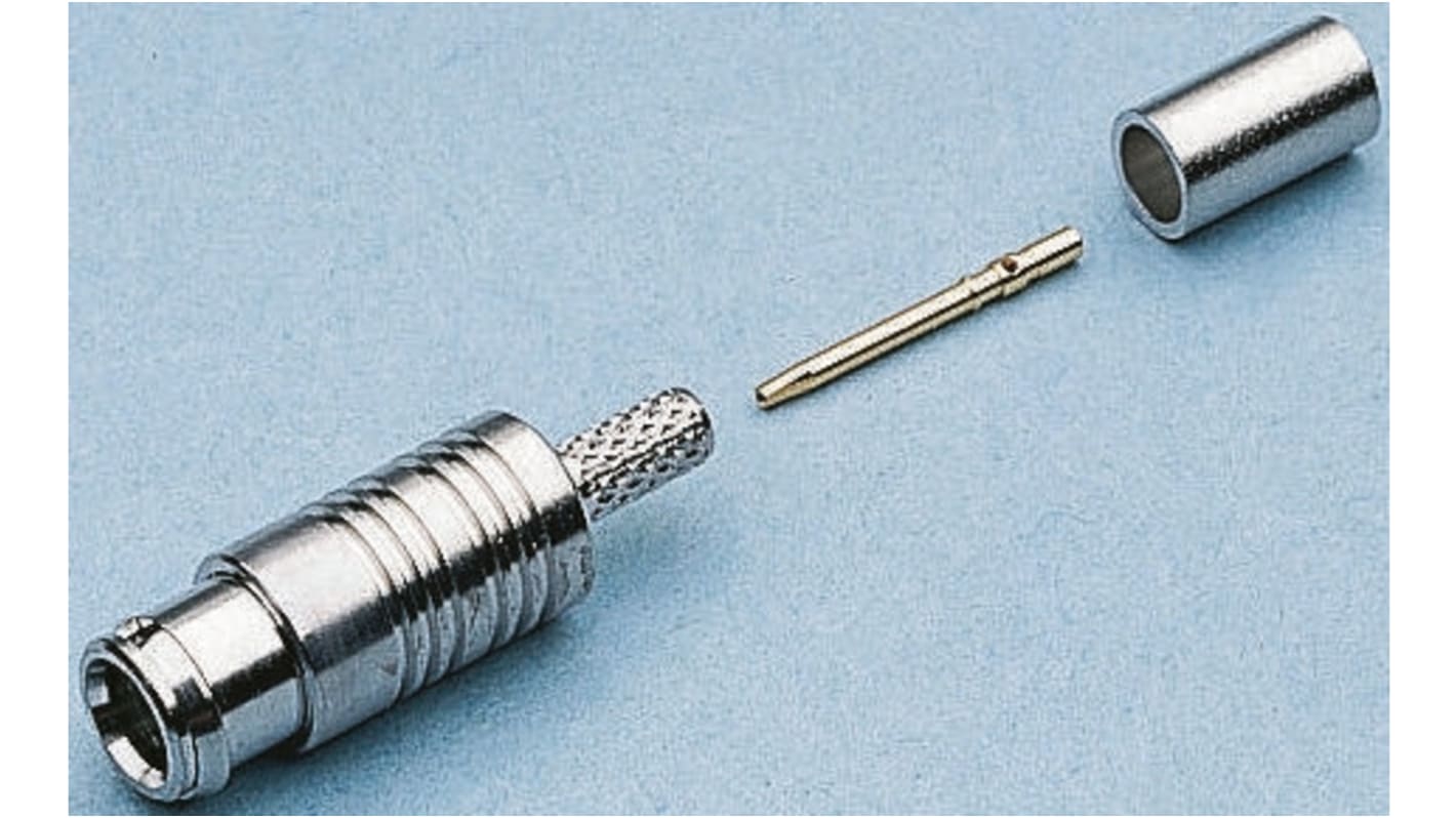 R213238007W | Radiall, jack Panel Mount MCX Connector, 75Ω, Crimp ...