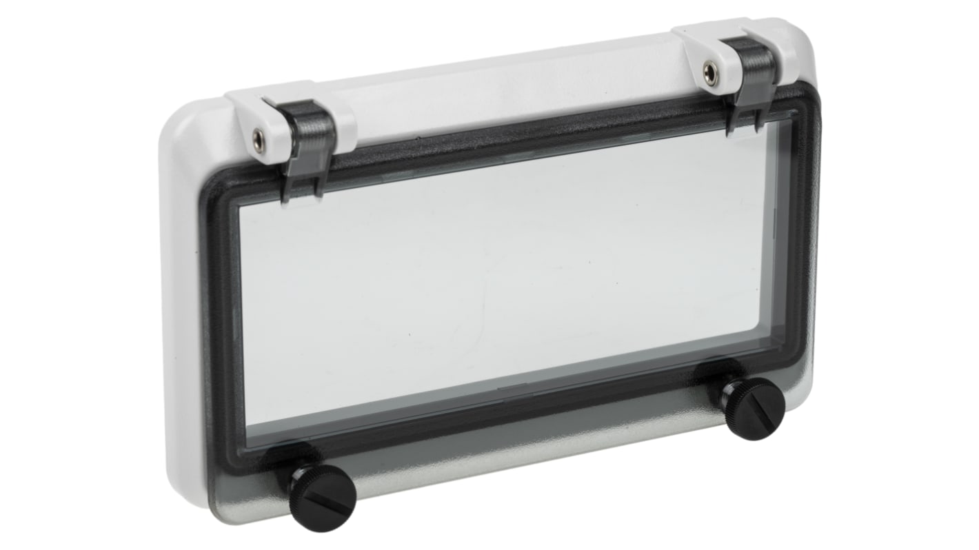 RS PRO Grey Polycarbonate IP44 Inspection Window for use with 46277-3 ...