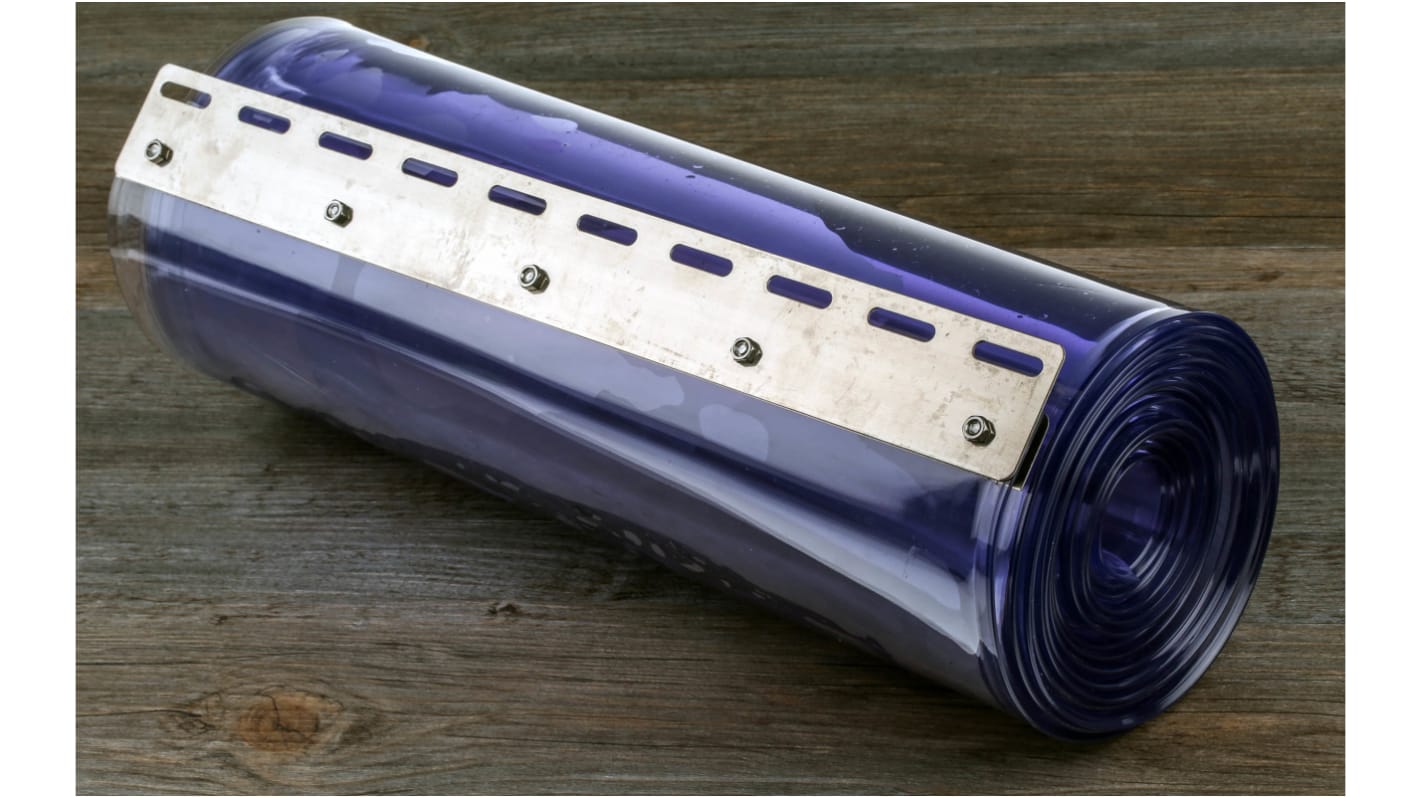 RS PRO Clear 2m PVC STRIP CURTAINS, 200mm x 2mm | RS