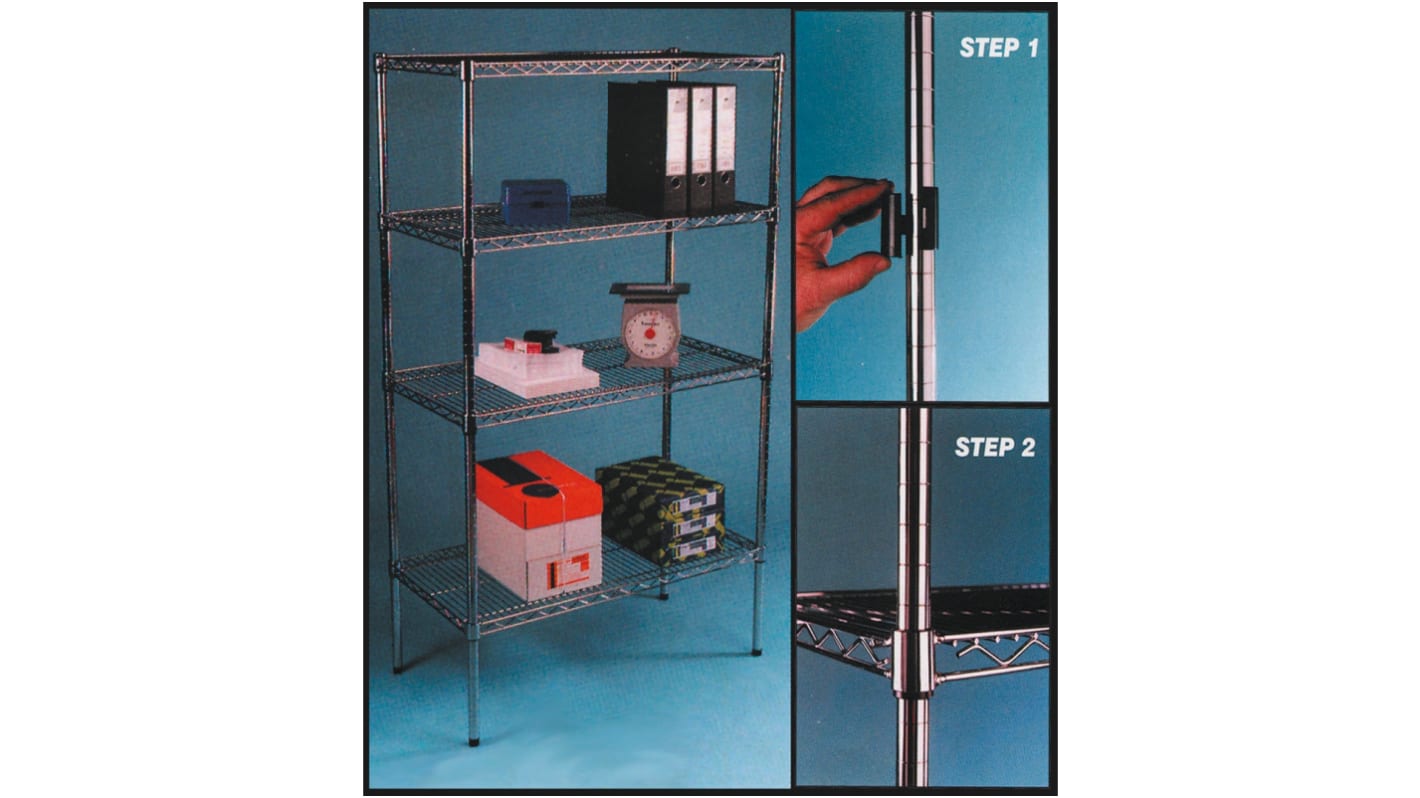 RS PRO Steel Wire Shelving Wire Shelf, 915mm x 460mm | RS