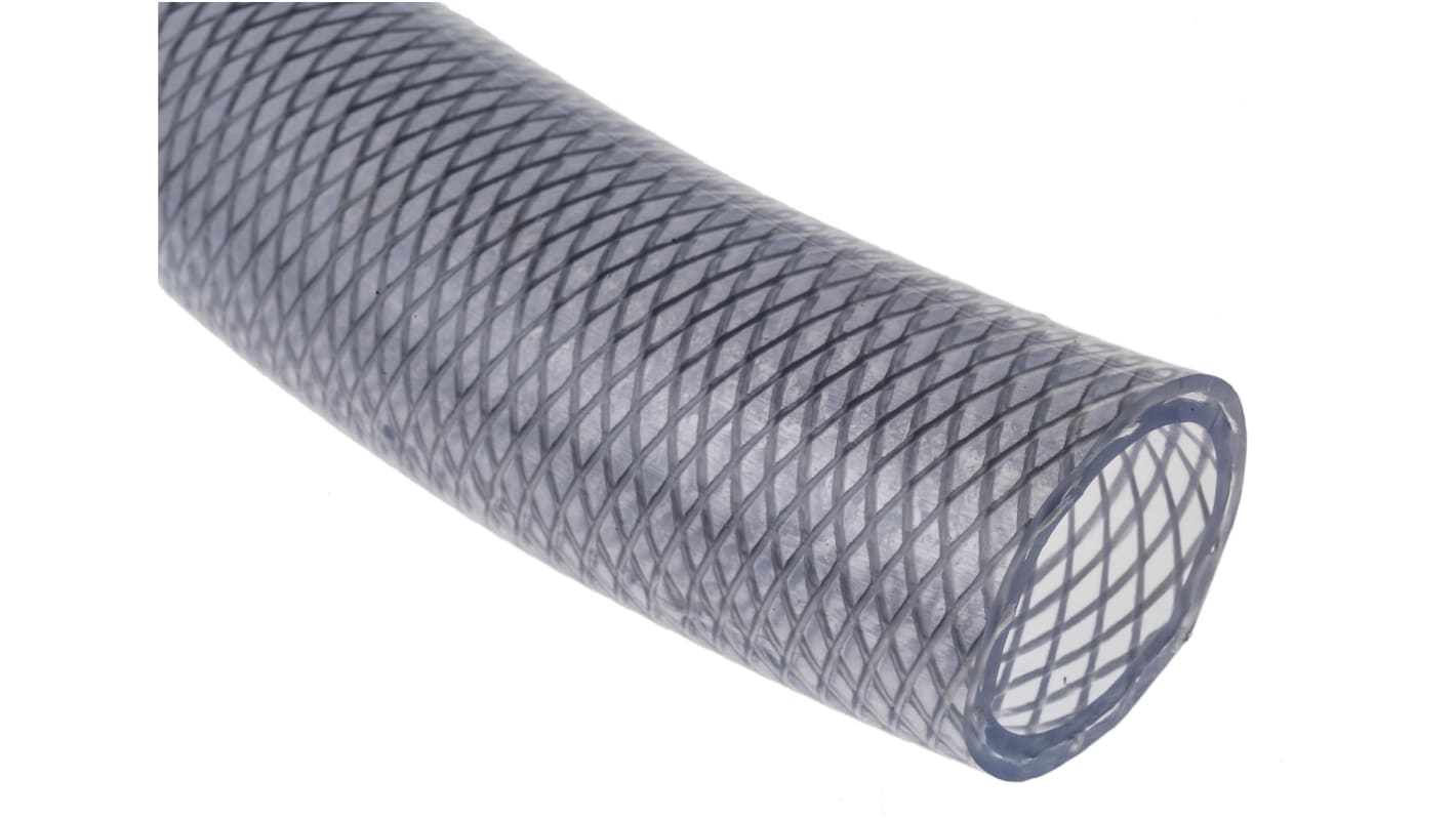 RS PRO PVC, Hose Pipe, 32mm ID, 42mm OD, Clear, 25m | RS