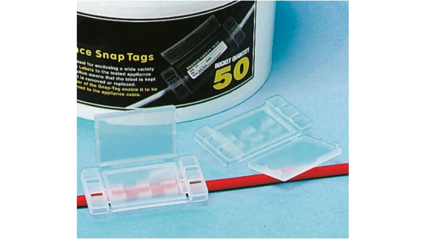 Robin BDST2 PAT Testing Snap Tag, For Use With BDST1, BDST2 | RS