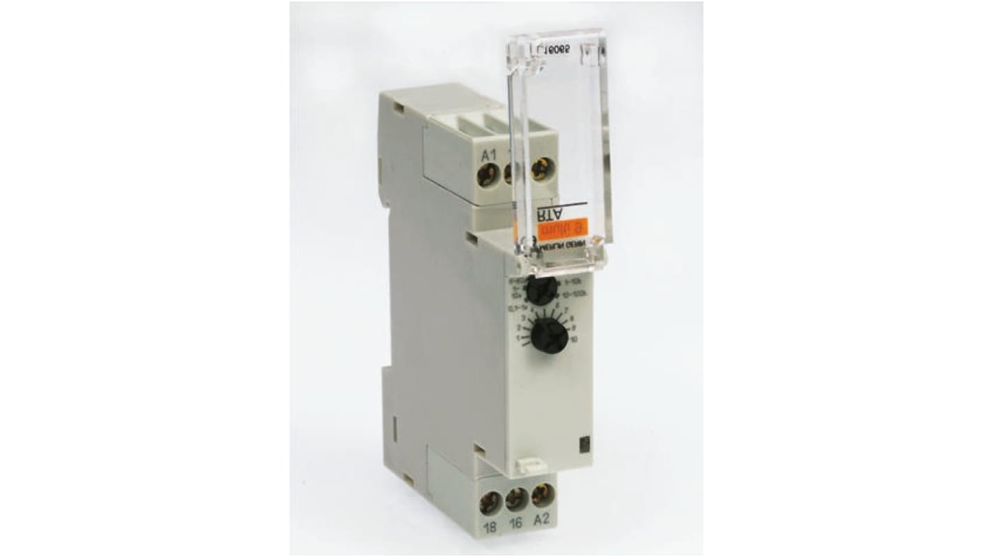 16067 | Merlin Gerin Time Delay Relay, 24 → 40 V ac, 24V dc, 0.1 s → ...
