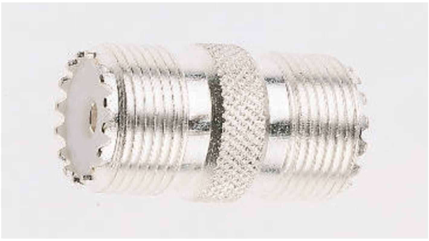 コネクタ,同軸,UHF,アダプタ,38308,ジャック-ジャック | RS