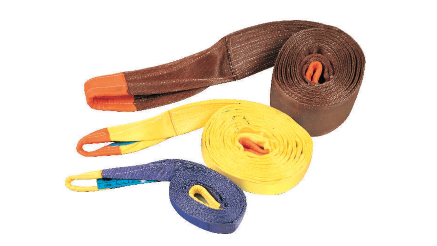 RS PRO 3m Brown Sling Webbing, 6t | RS