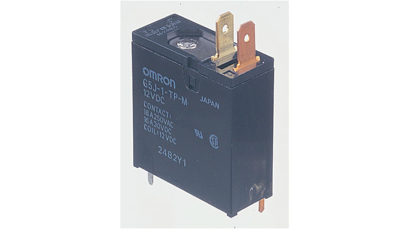 G5JS-1A 5DC | Relé sin enclavamiento Omron, 16A | RS
