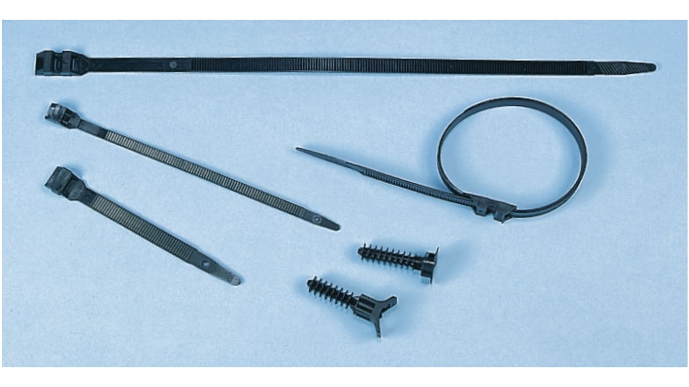 0 319 22 | Serre-câble Legrand Colson 119mm x 6 mm Noir en Polyamide 12 ...