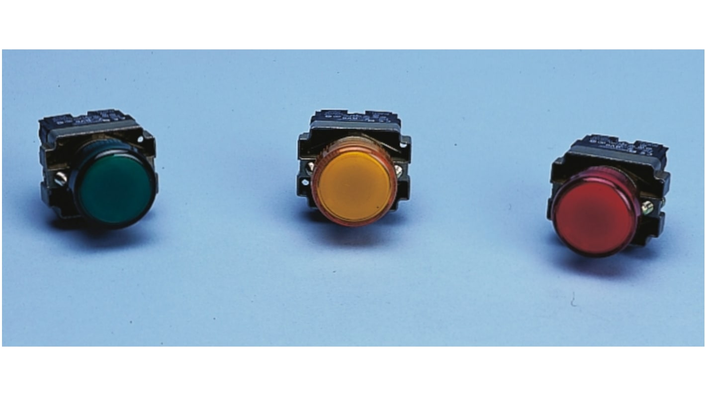 XB2BV63 | Schneider Electric Green LED Control station indicator, 22mm ...