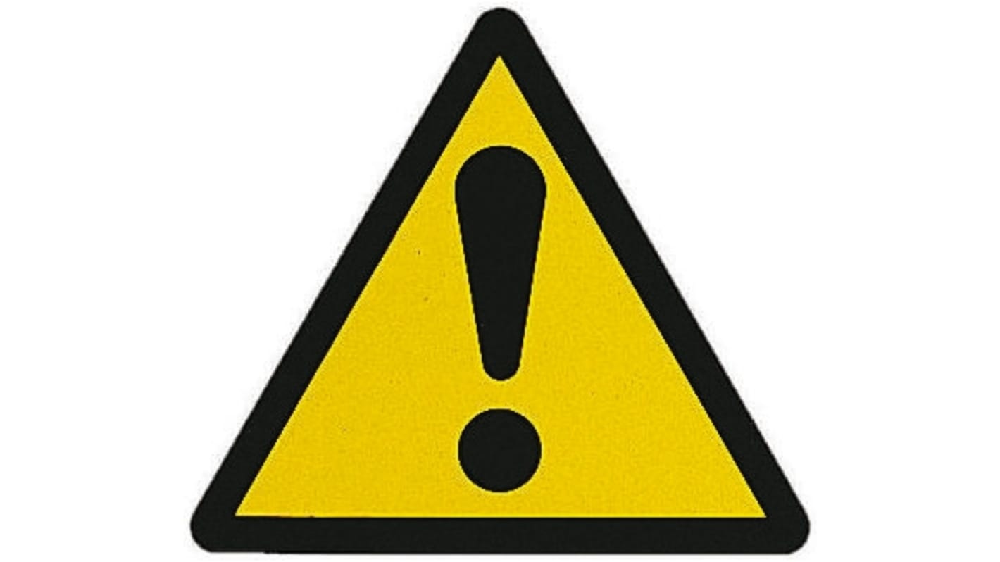 W01D/S | Signs & Labels Hazard Warning Sign | RS