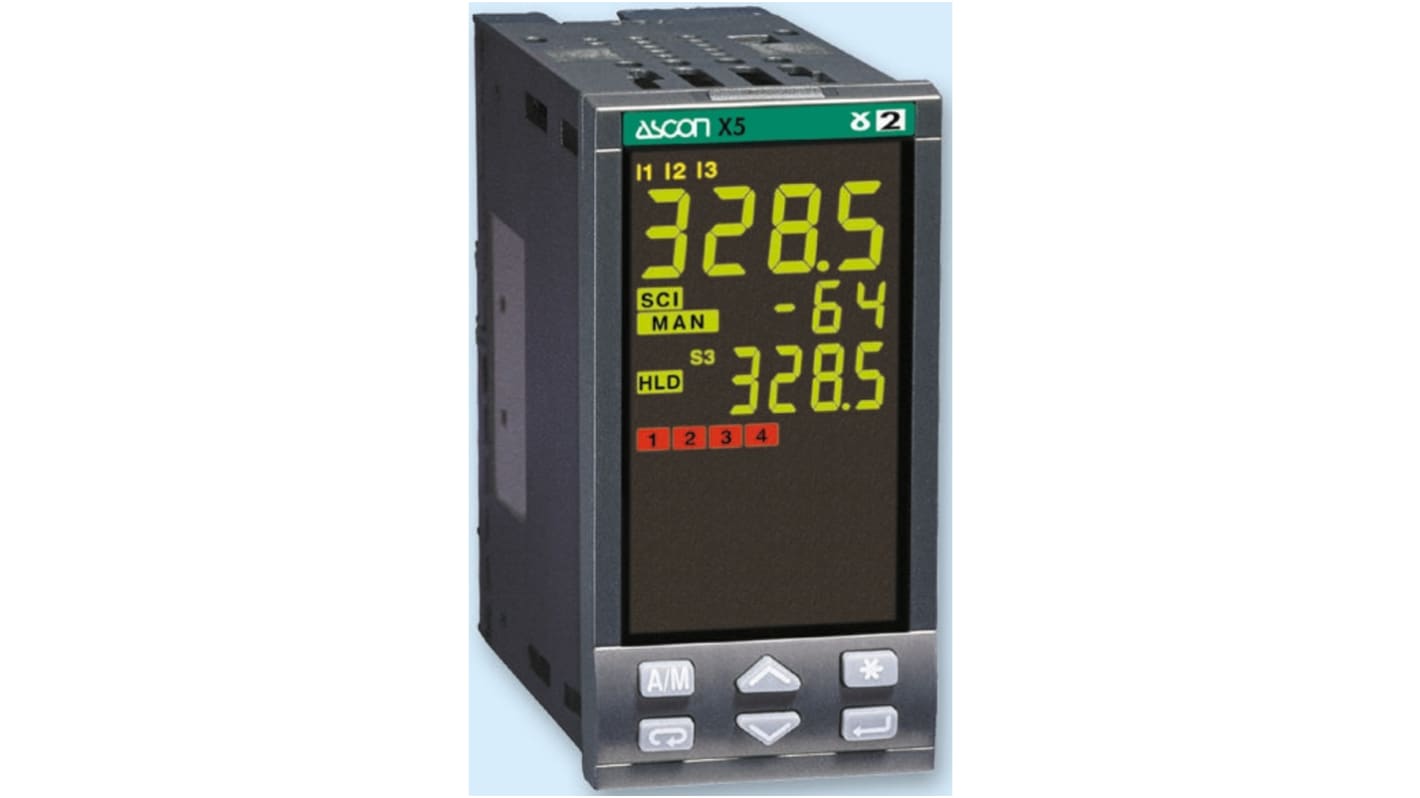 X5 3100-0000 | Termoregolatori PID Ascon, 100, 240 V c.a., 96 x 48 (1/8 ...