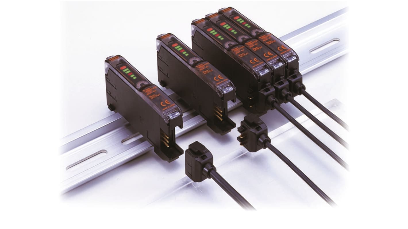 E3XNA44V | Omron Fibre Optic Sensor, PNP Output, 12 → 24 V dc | RS