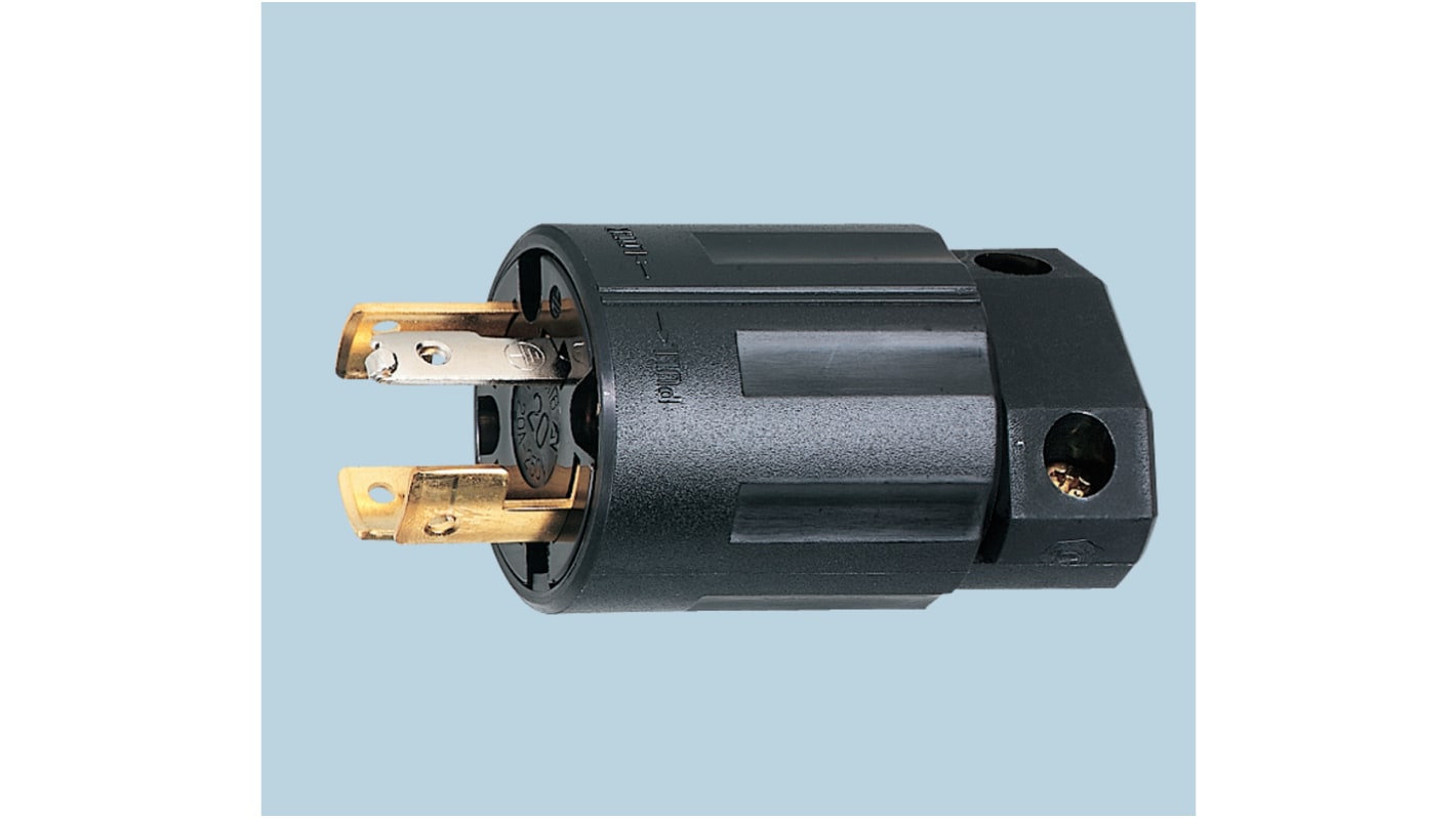 3222N | Japanese Mains Connector, 20A, Cable Mount, 250 V ac | RS