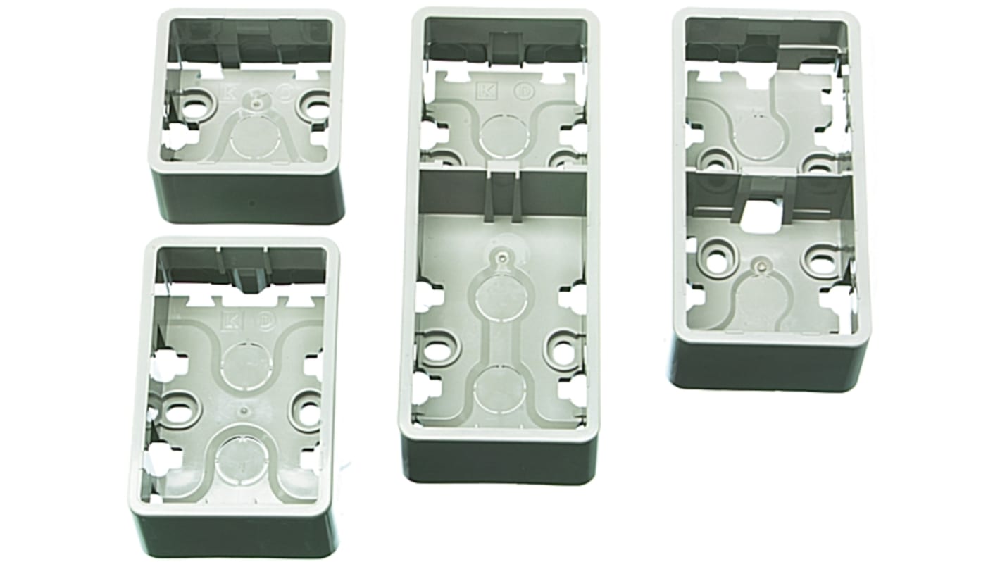 503D5610 | LK Light Grey Back Box, IP20 | RS