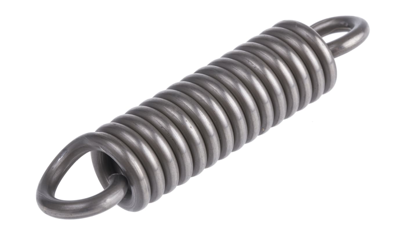RS PRO Steel Extension Spring, 78.5mm x 18mm | RS