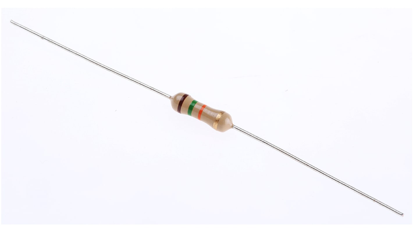 TE Connectivity 15kΩ Carbon Film Resistor 0.5W ±5% CFR50J15K | RS