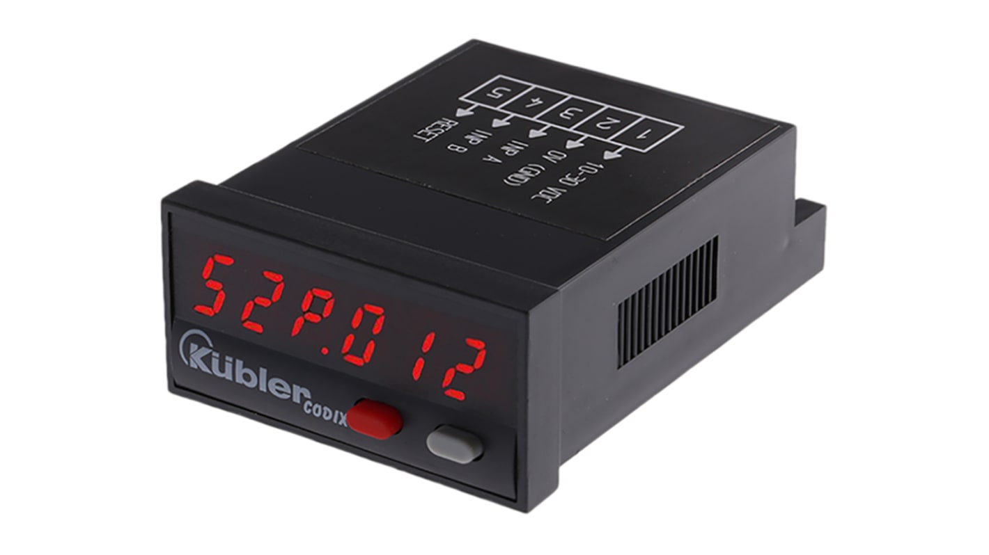 6.52U.012.300 | Kubler CODIX 52U Counter, 6 Digit, 60kHz, 10 → 30 V dc | RS