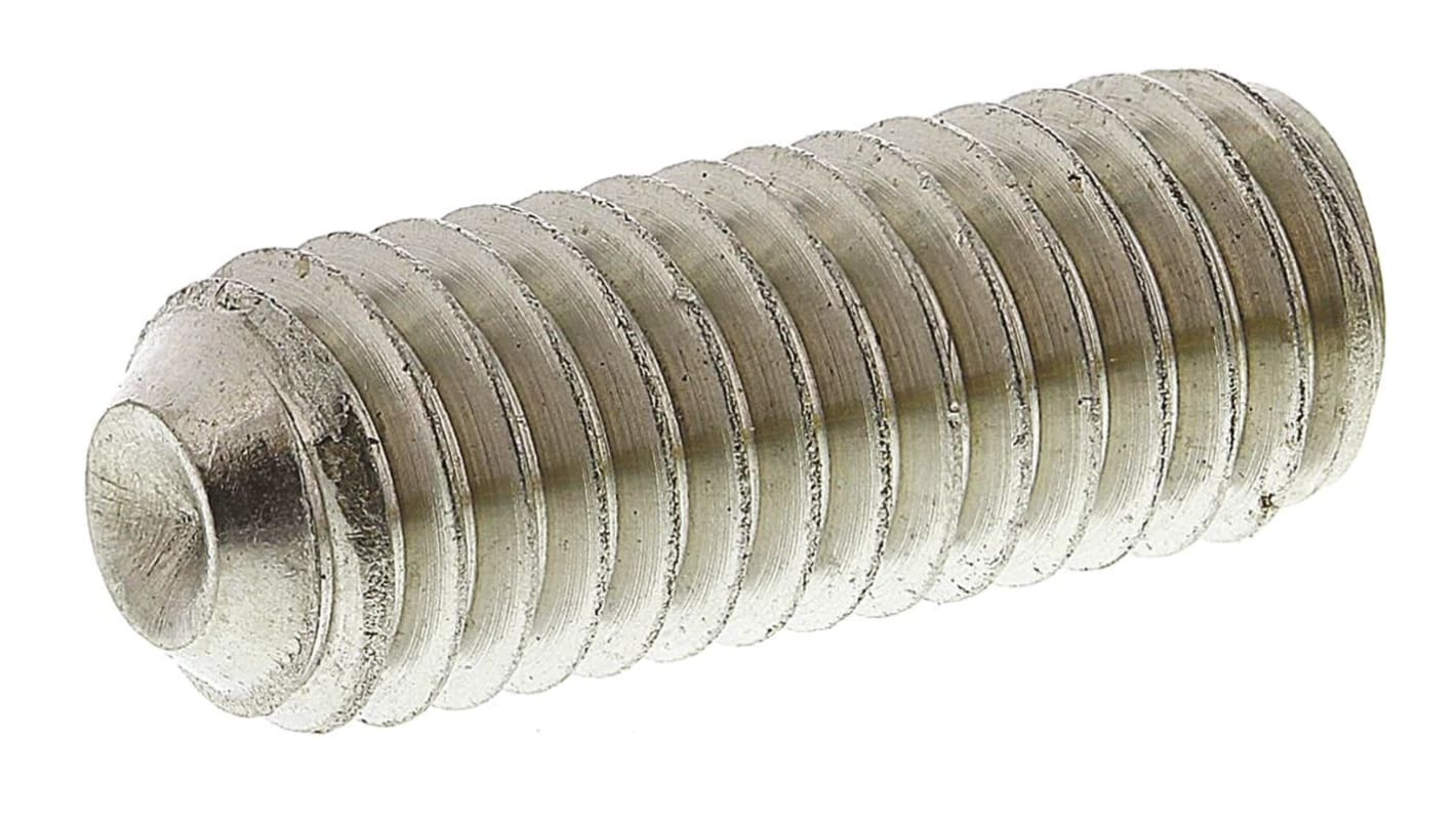 Grano a testa esagonale RS PRO, M6, L. 16mm, in Acciaio inox A2 304 | RS