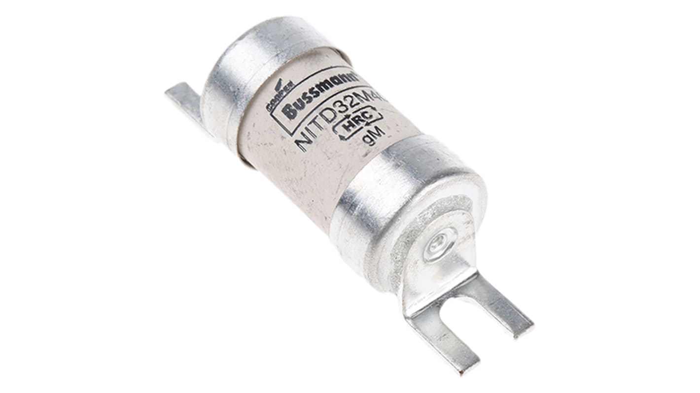 NITD32M40 | Eaton 32A British Standard Fuse, A1, 415V ac, 42.5mm | RS