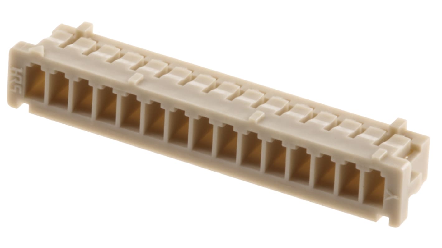 DF13-15S-1.25C | Hirose, DF13 Female Connector Housing, 1.25mm Pitch ...