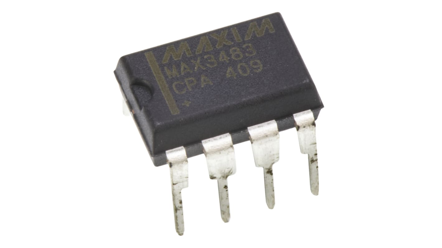 Maxim Integrated MAX3483CPA+, Line Transceiver, RS-422, RS-485, 3.3 V ...