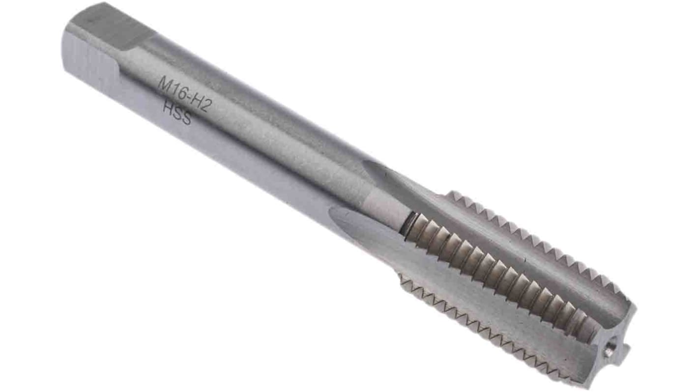 RS PRO Threading Tap, M16 Thread, 2.0mm Pitch, Metric Standard, Hand ...