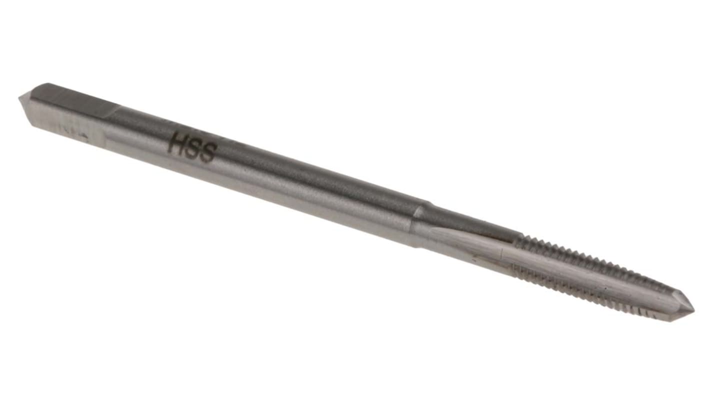 RS PRO Threading Tap, M2.5 Thread, 0.45mm Pitch, Metric Standard, Hand ...
