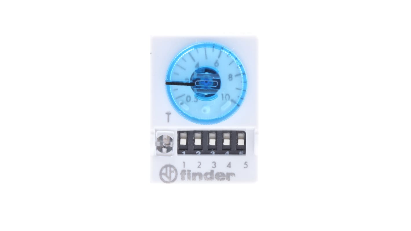 85.04.0.048.0000 | Finder Plug In Multi Function Timer Relay, 48V ac/dc ...