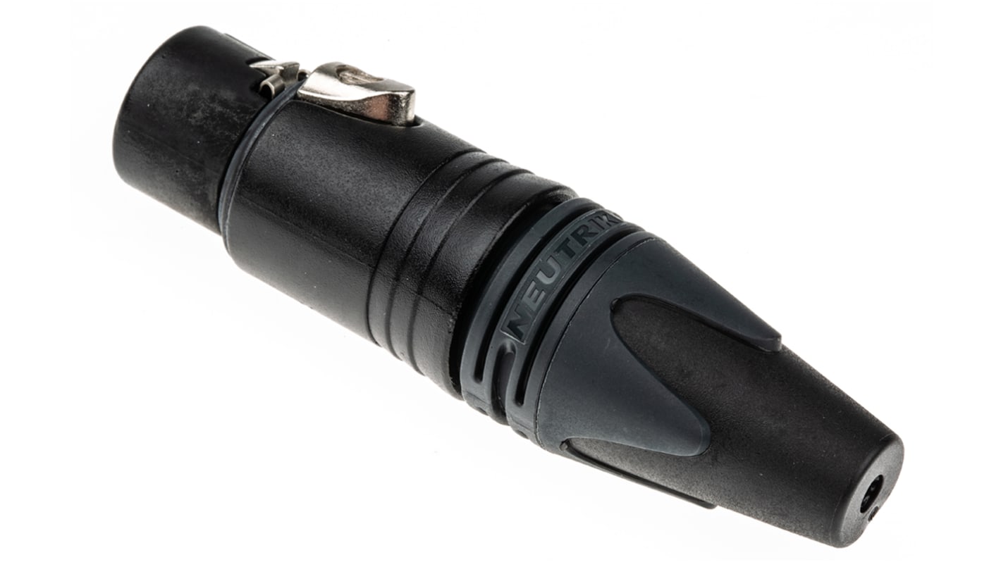 NC4FXX-BAG | Neutrik Cable Mount XLR Connector, Female, 50 V, 4 Way ...