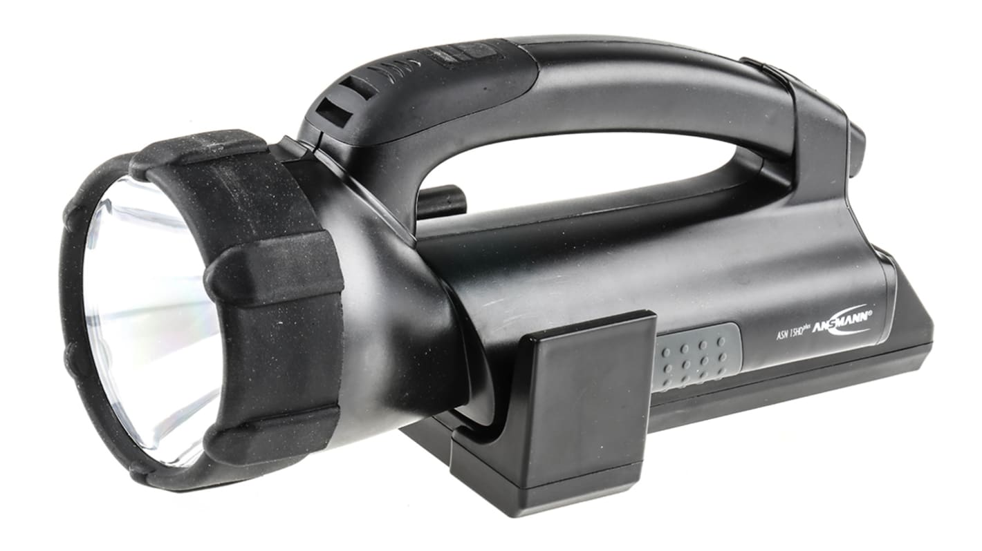 5102143 | Ansmann ASN 15 HD+ Halogen, LED Torch Black - Rechargeable ...
