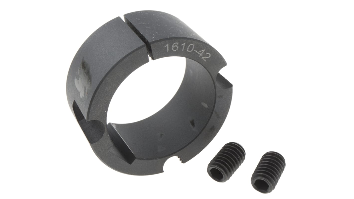 RS PRO Taper Bush 1610, 42mm Shaft Diameter | RS
