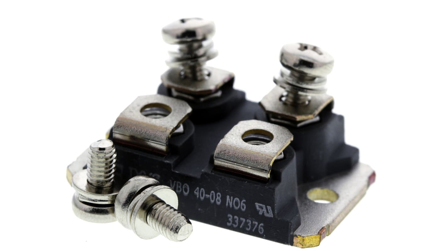 VBO40-08NO6 | IXYS Bridge Rectifier Module, 40A, 800V, 4-Pin | RS