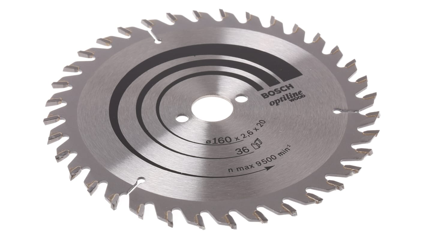 2608640597 | Bosch Circular Saw Blade, Pack of 1 | RS