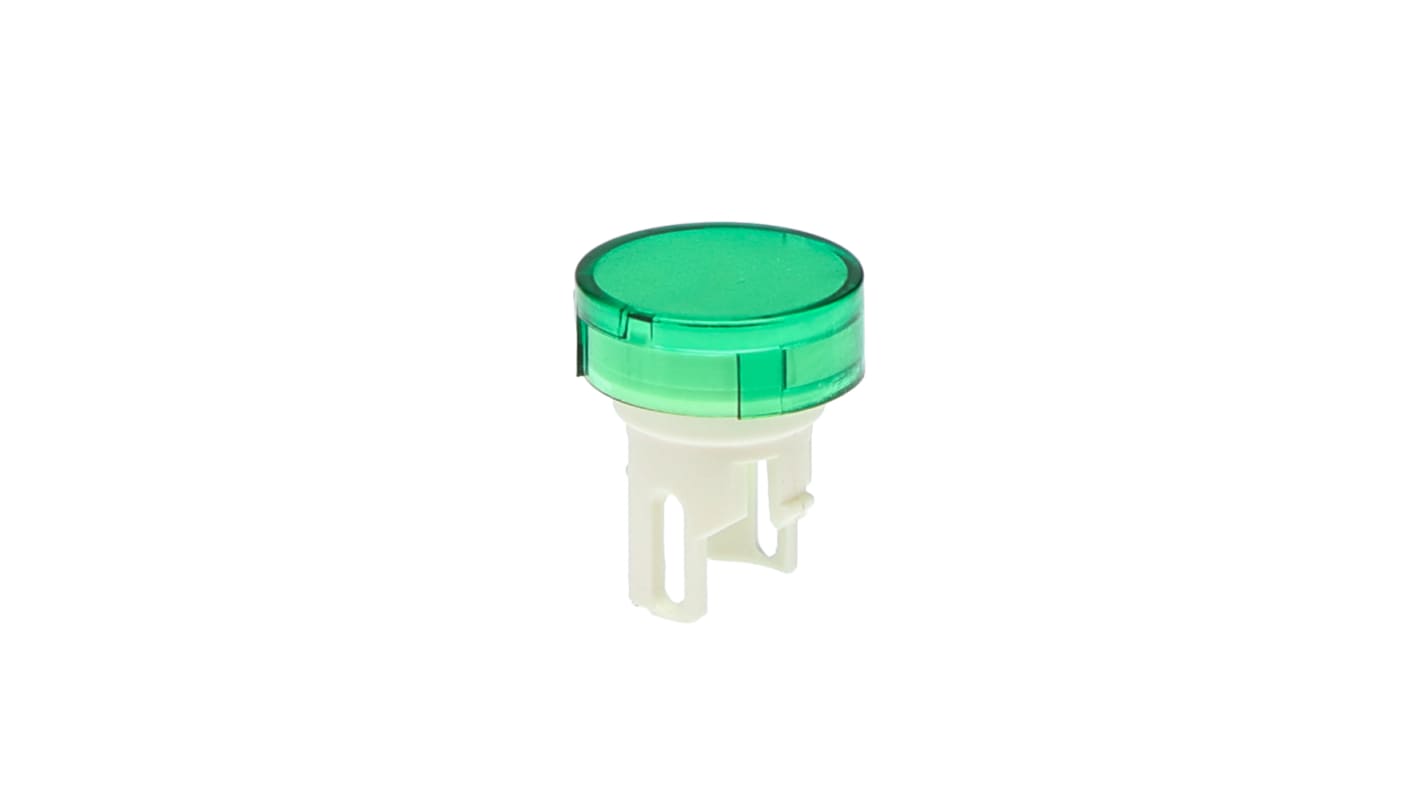 A3CT-500G | Omron Green Round Push Button Lens | RS