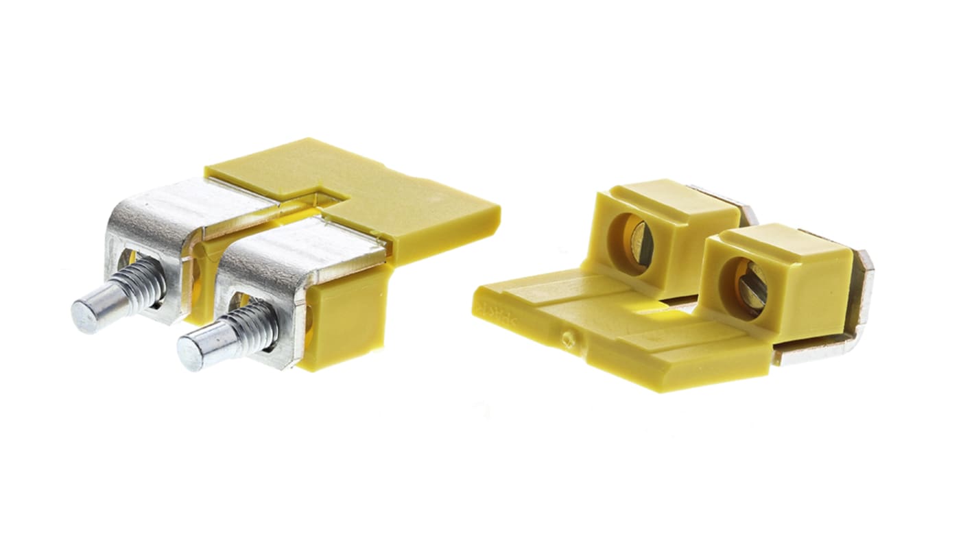WQV 10/2 -1052560000 | Weidmuller WQV Series 2-Pole Cross Connector, 2 ...