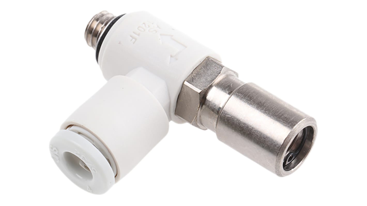 AS1201F-M5-04D | SMC AS Series Threaded Speed Controller, M5 x 0.8 Male ...