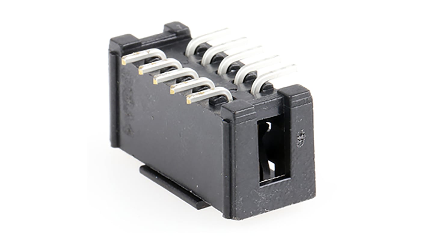 N2510-6V0C-RB-WD | 3M 2500 Series Straight Surface Mount PCB Header, 10 ...