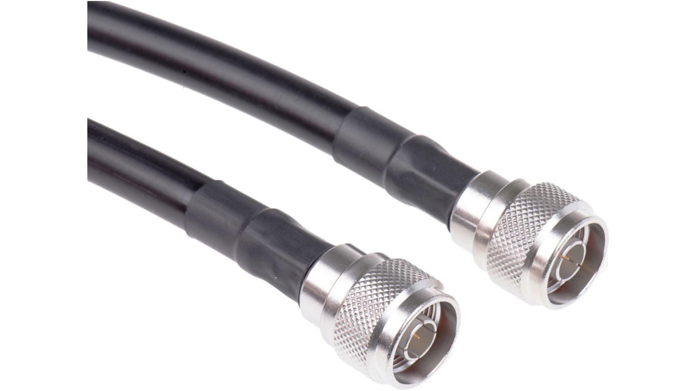 R284C0351042 | Radiall Coaxial Cable, 2m, RG214 Coaxial, Terminated | RS