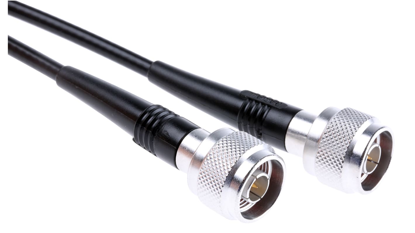 R284C0351030 | Radiall Male N Type to Male N Type Coaxial Cable, 1m ...