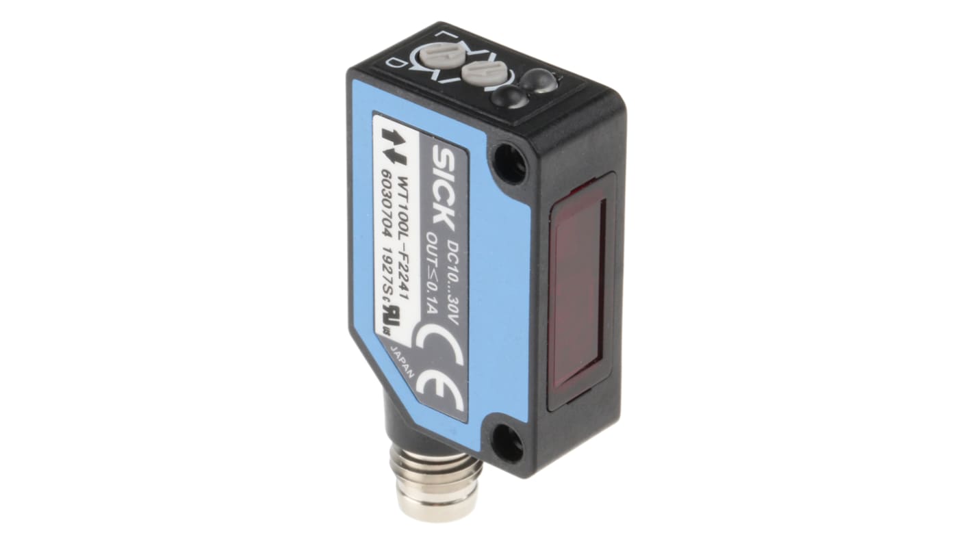 WT100L-F2241 | Sick Diffuse Photoelectric Sensor, Block Sensor, 450 mm ...