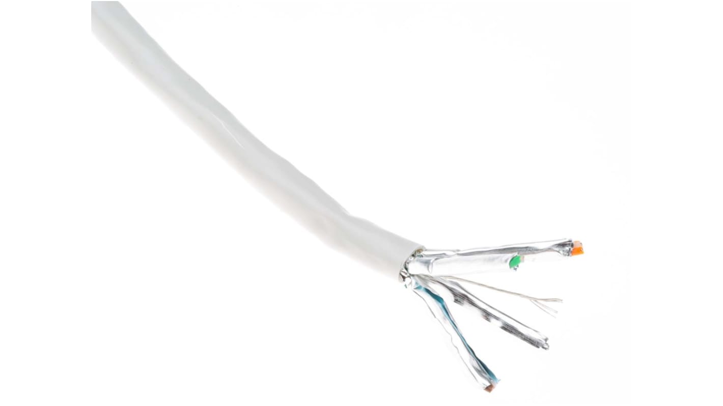 TX200P4FPG1 | CAE Cat6 Ethernet Cable, U/FTP, Grey PVC Sheath, 100m ...