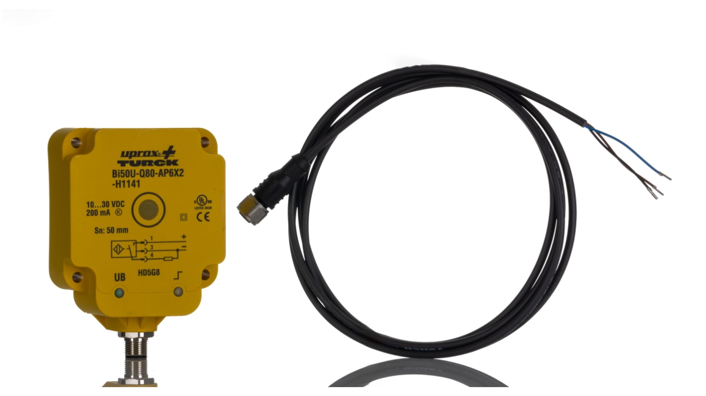 BI50U-Q80-AP6X2-H1141 | Turck Inductive Block-Style Proximity Sensor ...