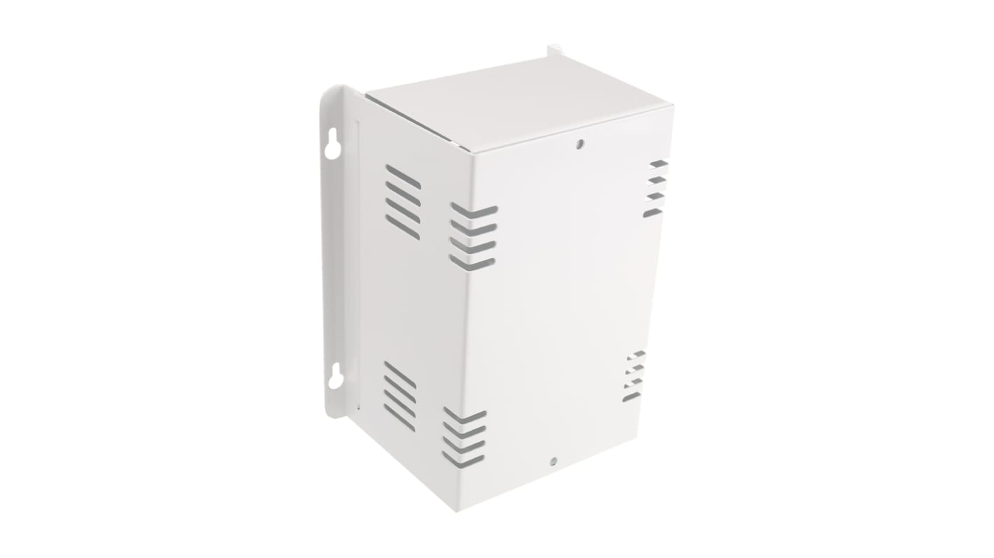 RS PRO White Cold Rolled Steel Instrument Case, 200 x 123 x 92mm | RS