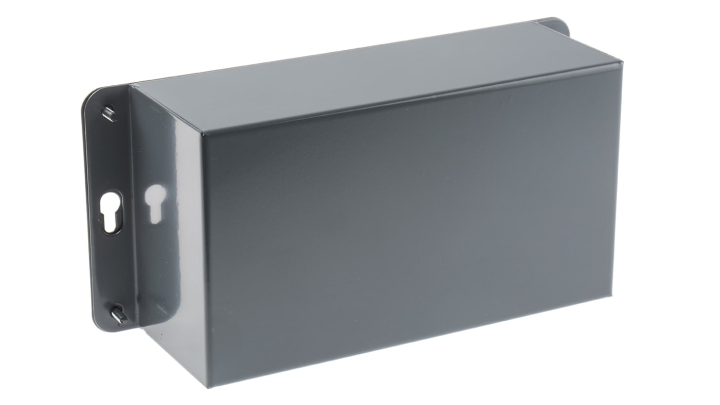 RS PRO Grey Cold Rolled Steel Instrument Case, 110 x 200 x 72mm | RS