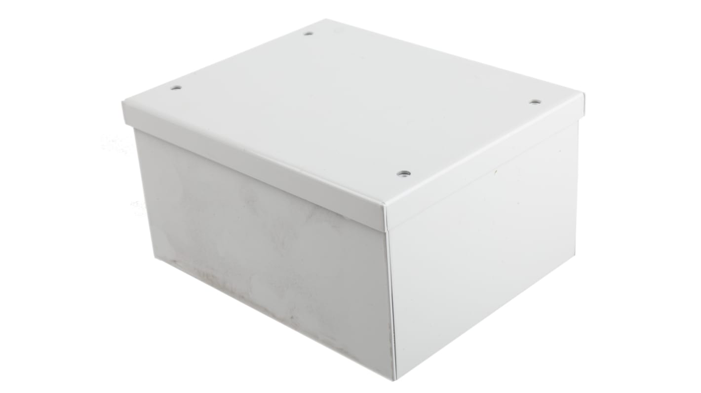 RS PRO Grey Cold Rolled Steel Instrument Case, 120 x 150 x 80mm | RS