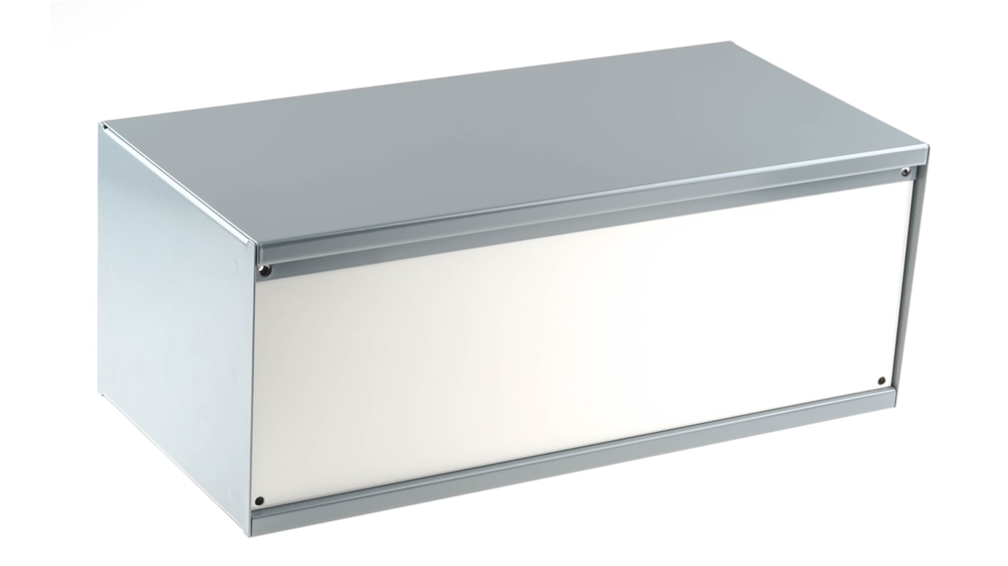 RS PRO Grey Cold Rolled Steel Instrument Case, 406 x 197 x 159mm | RS